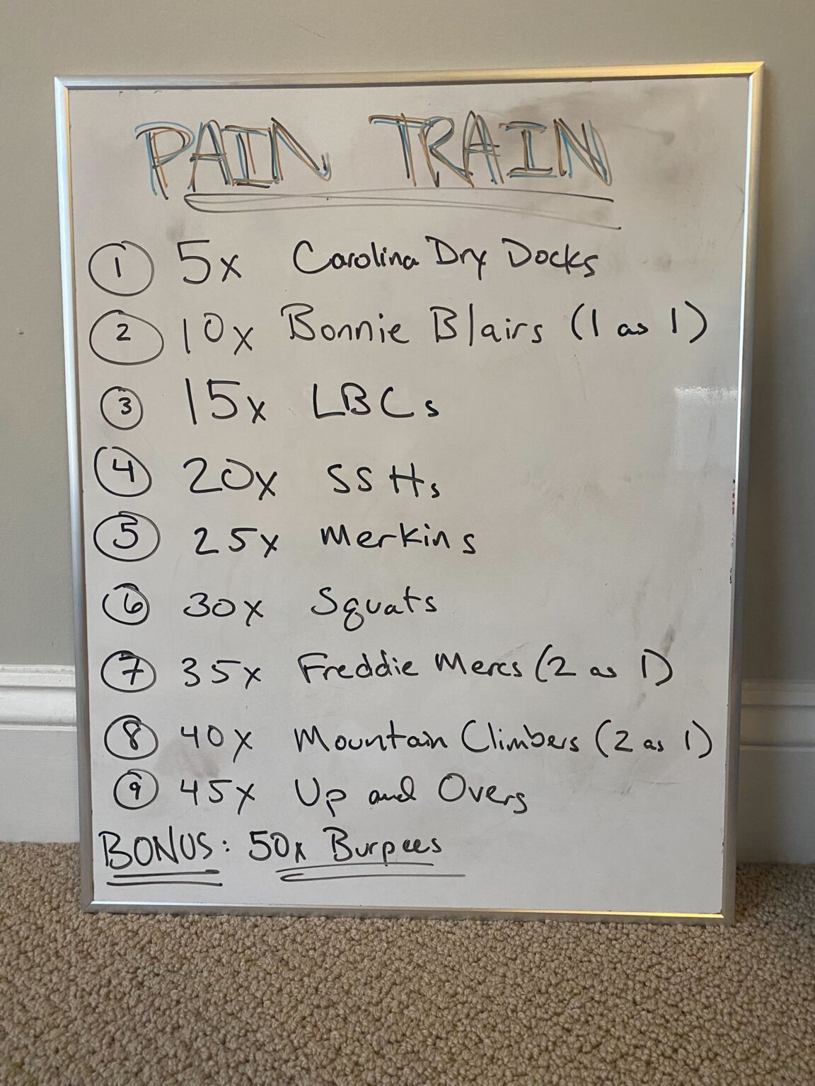 Pain Train to the Maul – F3 South Charlotte